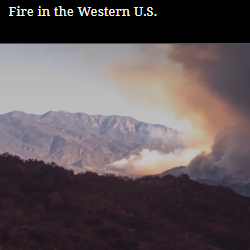 The western fire problem - A story map of five regions with different ...